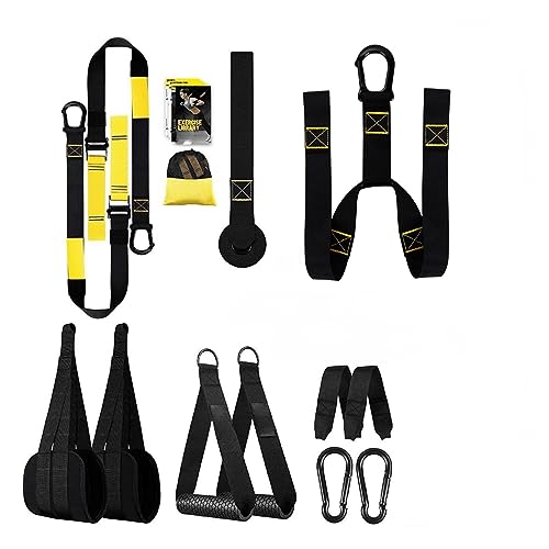 Home Resistance Training Kit,Resistance Trainer Exercise Straps with H