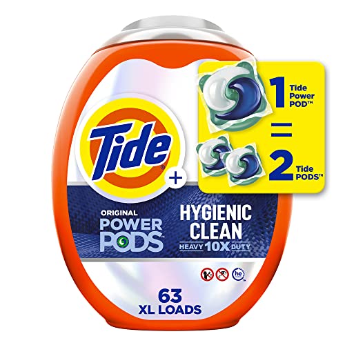Tide Hygienic Clean Heavy 10x Duty Power PODS Laundry Detergent Pacs O